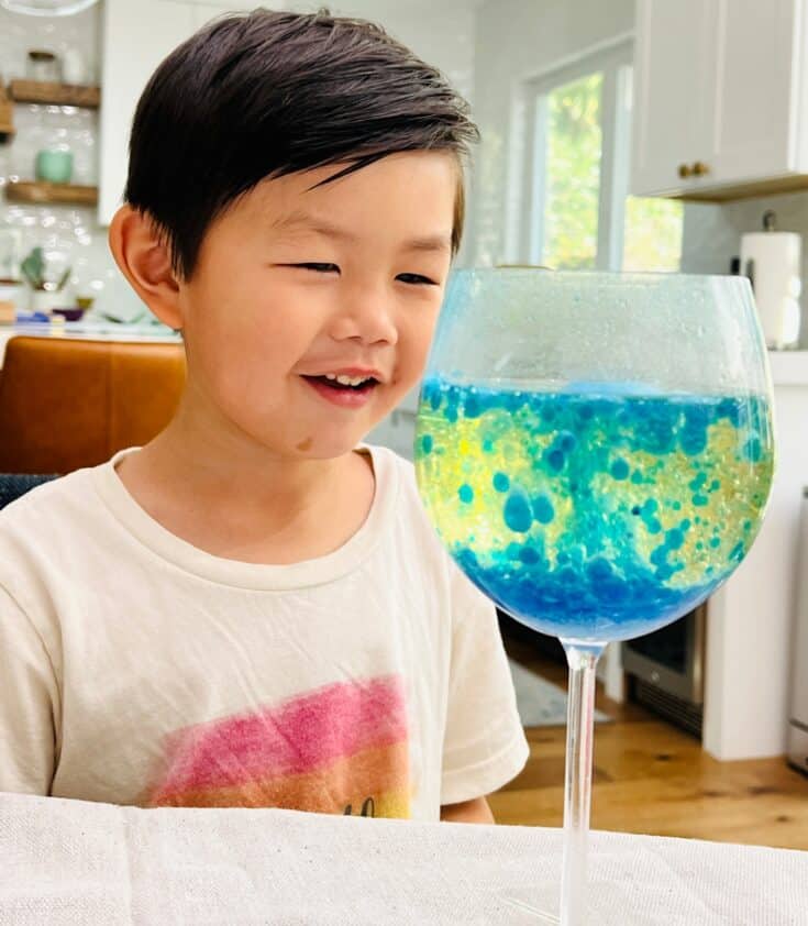 DIY MASON JAR GLITTER LAVA LAMPS