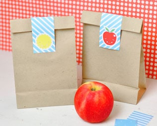 CUTE SCHOOL LUNCH BAG FREE PRINTABLE TAGS