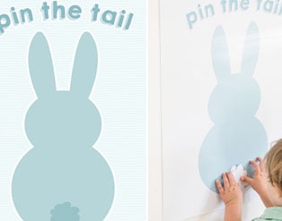 FREE PRINTABLE PIN THE TAIL ON BUNNY GAME
