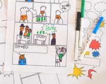 FREE PRINTABLE COMIC BOOK TEMPLATES