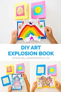 DIY ART EXPLOSION BOOK