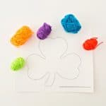 RAINBOW SHAMROCK STRING ART - Hello Wonderful