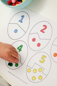 EGG COUNTING PUZZLE ACTIVITY - hello, Wonderful