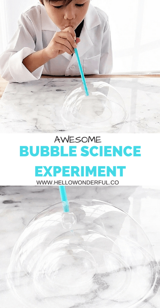 BUBBLE ART WITH RECYCLED BOTTLES FOR KIDS - hello, Wonderful