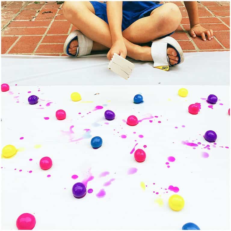 PAINT BALL PAINTING - hello, Wonderful