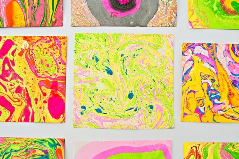 EASY DIY PAPER MARBLING AT HOME - hello, Wonderful