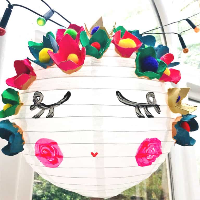 PORTRAIT PAPER LANTERN ART - hello, Wonderful