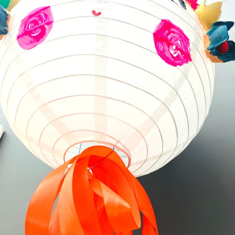 PORTRAIT PAPER LANTERN ART - hello, Wonderful