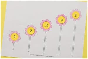 FLOWER LEARNING PRINTABLE - hello, Wonderful