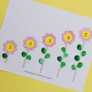 FLOWER LEARNING PRINTABLE - hello, Wonderful