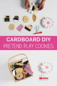 DIY CARDBOARD PRETEND PLAY COOKIES - hello, Wonderful
