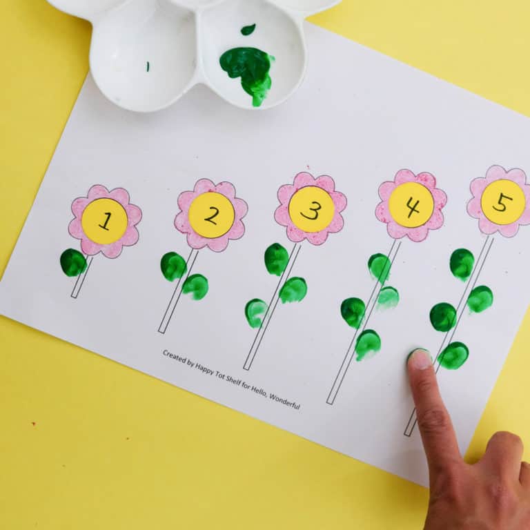 FLOWER LEARNING PRINTABLE - hello, Wonderful