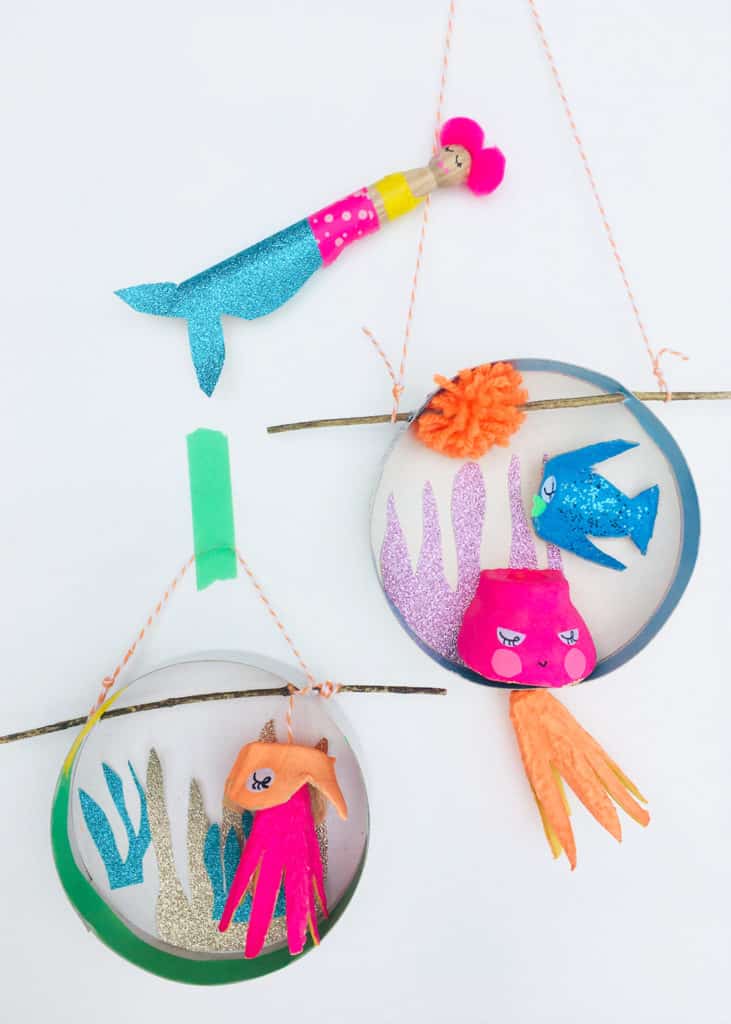 UNDER THE SEA FISH AQUARIUM CRAFT - hello, Wonderful