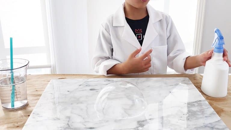AWESOME BUBBLE SCIENCE EXPERIMENT WITH KIDS - hello, Wonderful