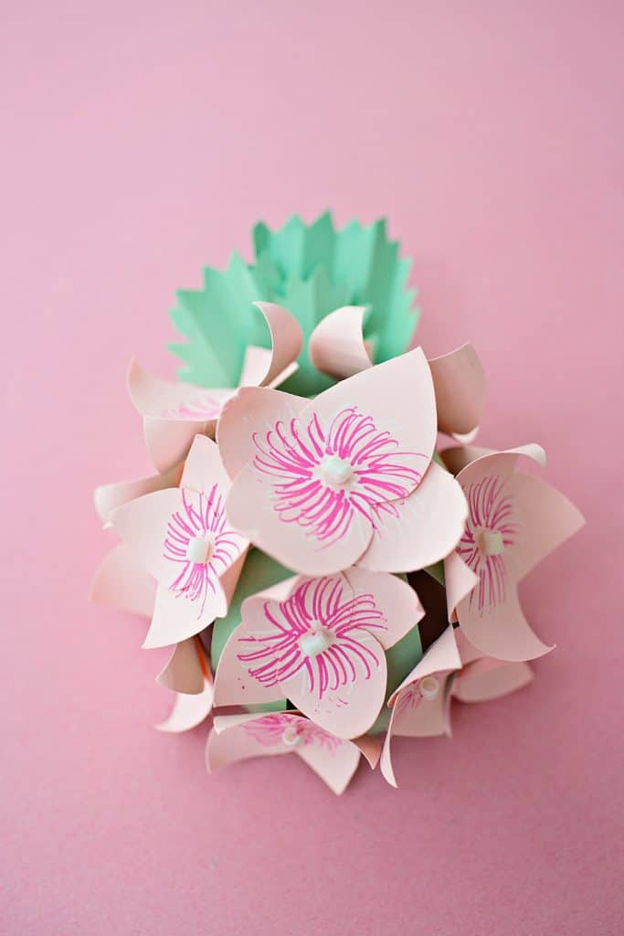 DIY PAPER HYDRANGEA FLOWERS - hello, Wonderful