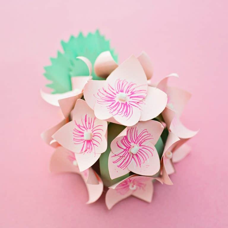 DIY PAPER HYDRANGEA FLOWERS - hello, Wonderful