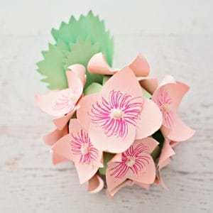 DIY PAPER HYDRANGEA FLOWERS - hello, Wonderful