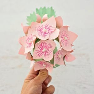 DIY PAPER HYDRANGEA FLOWERS - hello, Wonderful