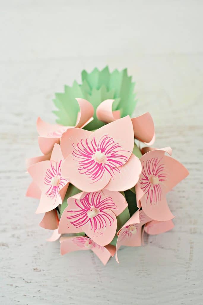 DIY PAPER HYDRANGEA FLOWERS - hello, Wonderful