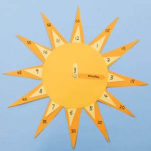 DIY SUN CLOCK - hello, Wonderful