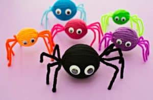 YARN SPIDER CRAFT - hello, Wonderful
