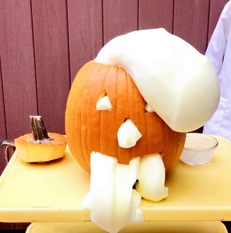 PUMPKIN ELEPHANT TOOTHPASTE EXPERIMENT - hello, Wonderful
