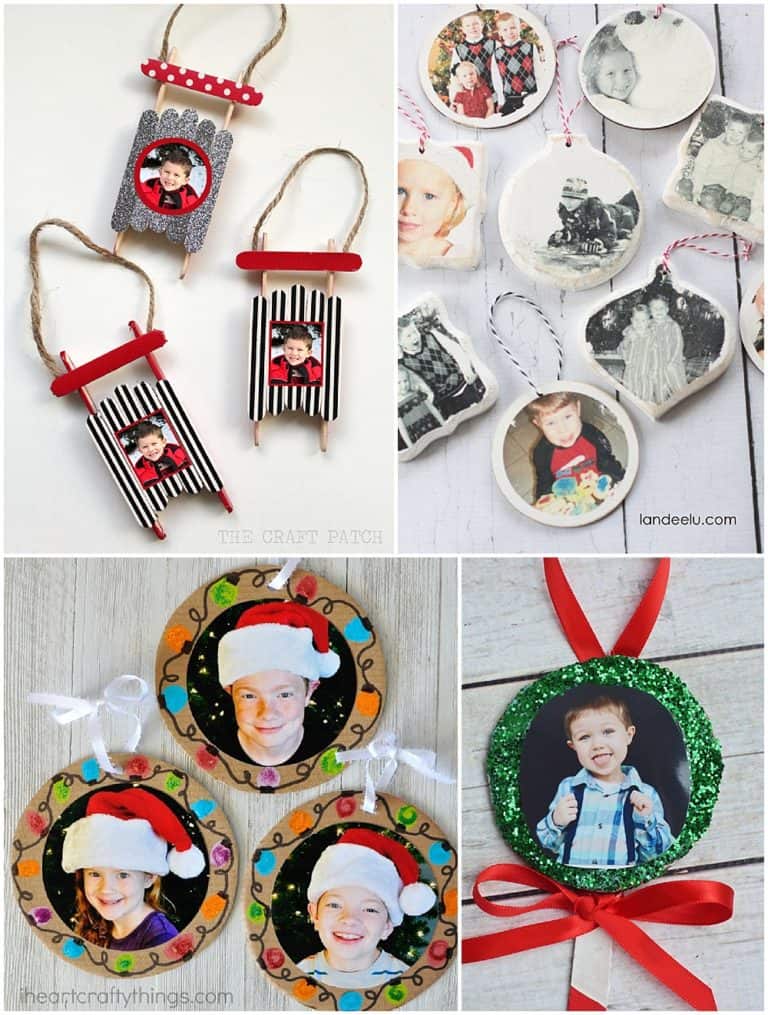 12 DIY PHOTO CHRISTMAS TREE ORNAMENTS - hello, Wonderful