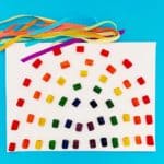 RAINBOW PASTA THREADING ACTIVITY - hello, Wonderful
