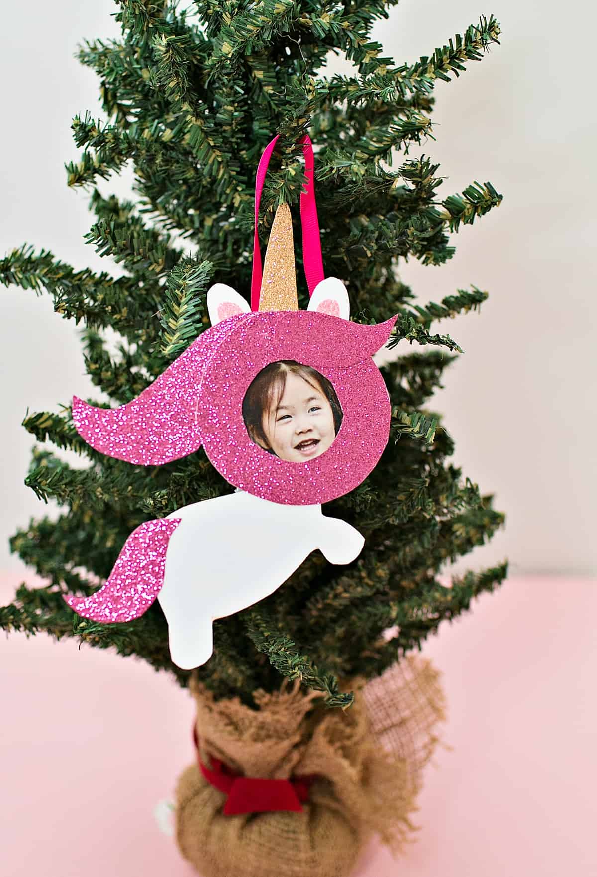 DIY UNICORN MERMAID AND DINOSAUR PHOTO ORNAMENT - hello, Wonderful