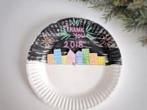 NEW YEAR'S EVE PAPER PLATE CRAFT FOR KIDS - hello, Wonderful