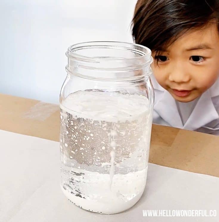 3 WEATHER IN A JAR SCIENCE EXPERIMENTS FOR KIDS - hello, Wonderful