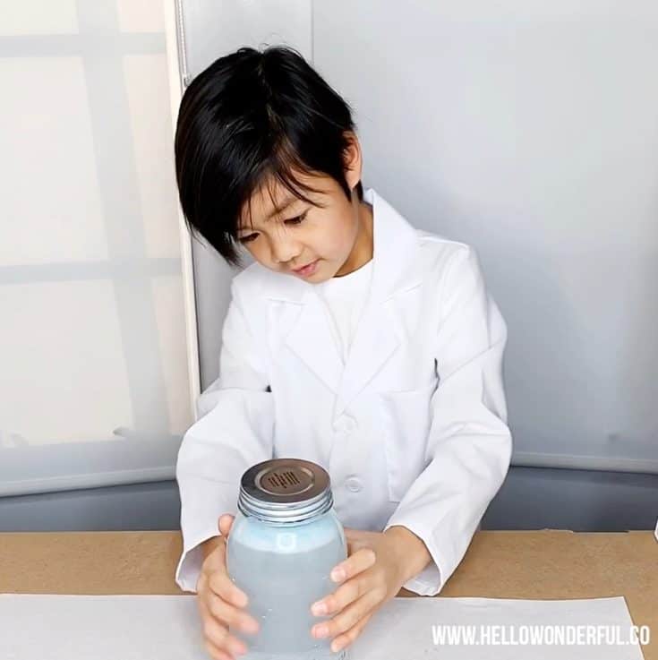 3 WEATHER IN A JAR SCIENCE EXPERIMENTS FOR KIDS - hello, Wonderful