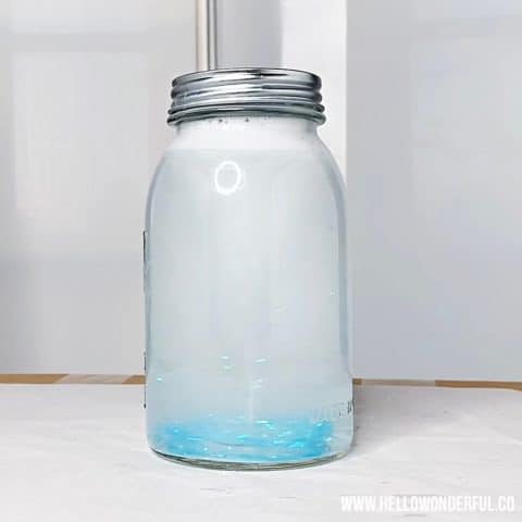 3 WEATHER IN A JAR SCIENCE EXPERIMENTS FOR KIDS - hello, Wonderful