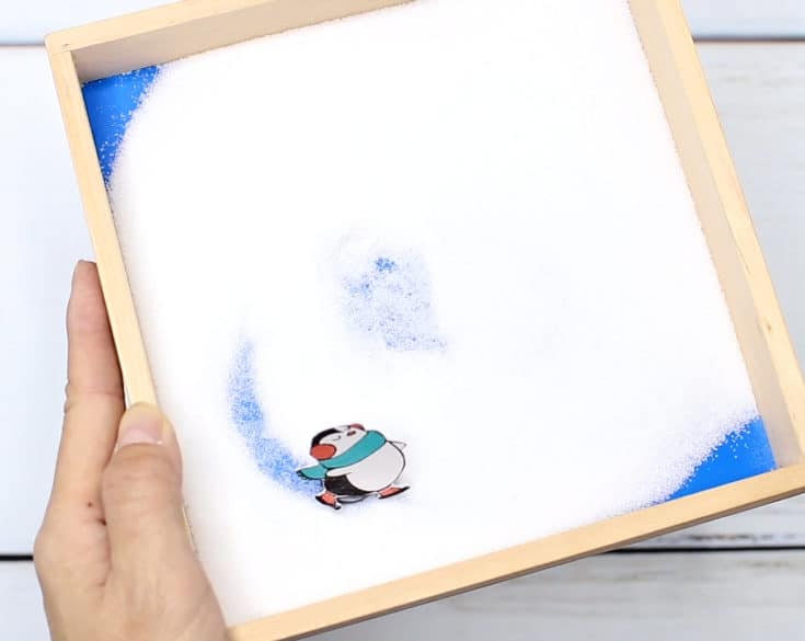 MAGNETIC ICE SKATING PENGUIN LETTER WRITING ACTIVITY - hello, Wonderful