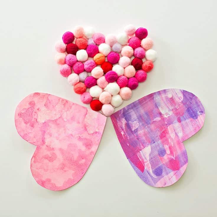 3 EASY VALENTINE ART PROJECTS FOR KIDS - hello, Wonderful