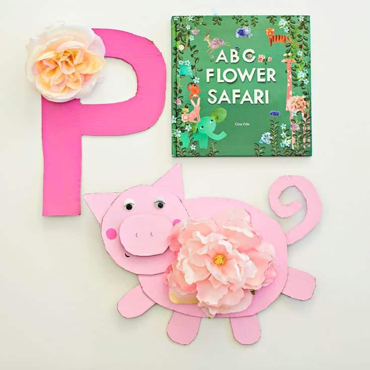 CARDBOARD PIG CRAFT - hello, Wonderful