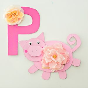 CARDBOARD PIG CRAFT - hello, Wonderful