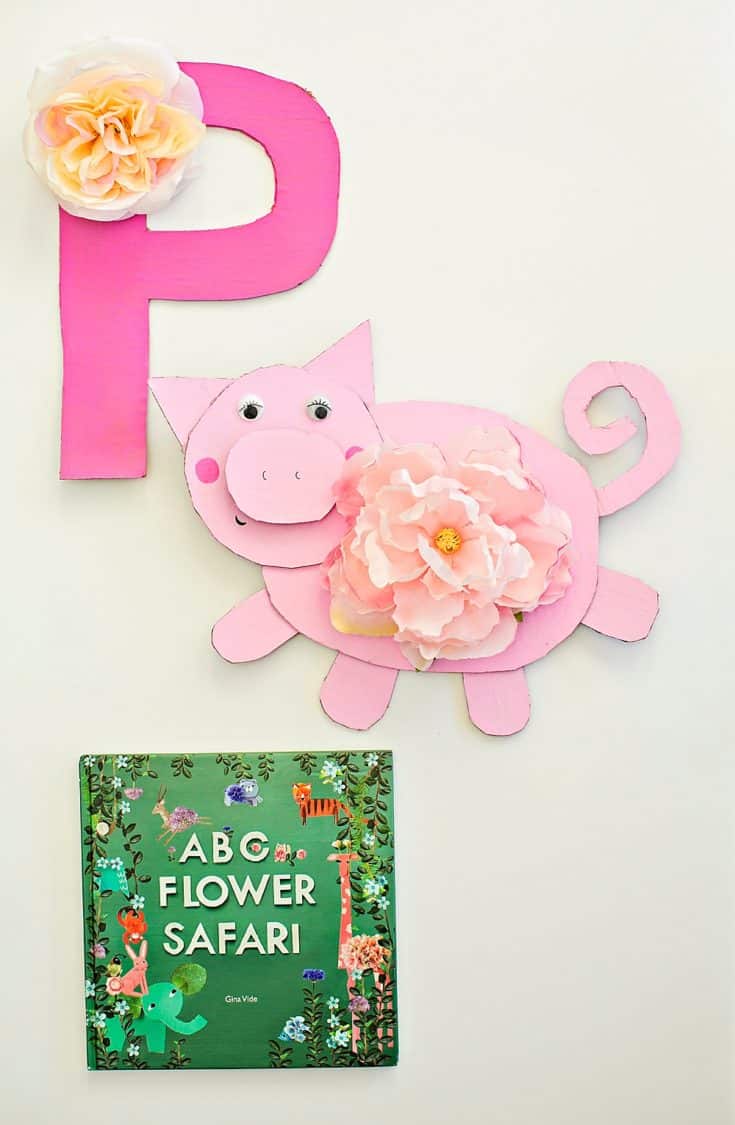 CARDBOARD PIG CRAFT - hello, Wonderful