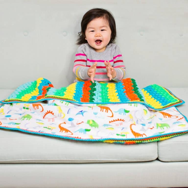 HANDMADE REVERSIBLE CROCHET BLANKETS FOR KIDS - hello, Wonderful