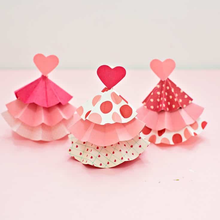 VALENTINE PAPER TREE CRAFT - hello, Wonderful