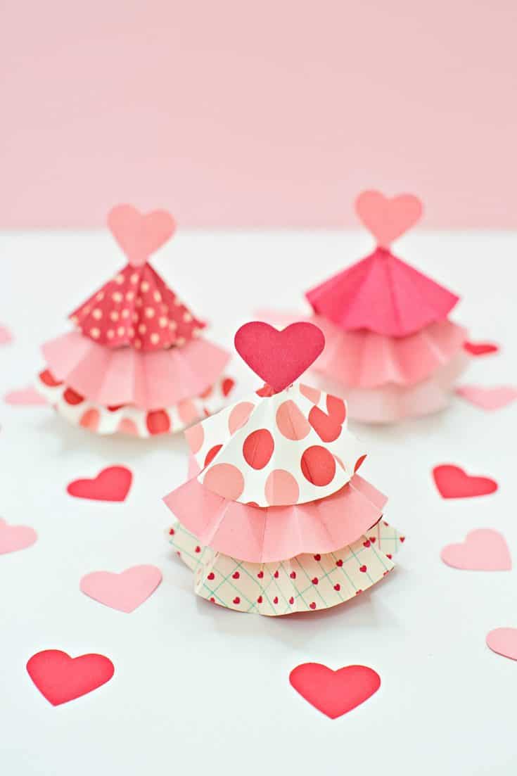 VALENTINE PAPER TREE CRAFT - hello, Wonderful
