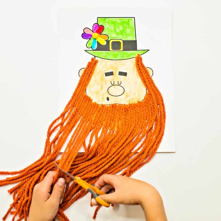 TRIM THE LEPRECHAUN BEARD CRAFT - hello, Wonderful