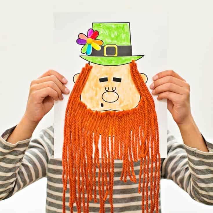 TRIM THE LEPRECHAUN BEARD CRAFT - hello, Wonderful