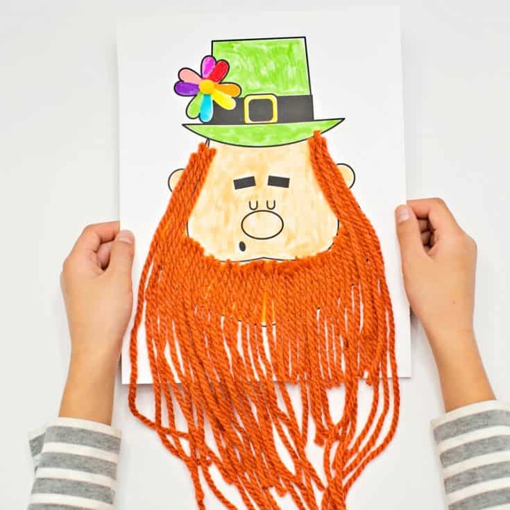 TRIM THE LEPRECHAUN BEARD CRAFT - hello, Wonderful