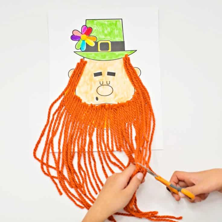 TRIM THE LEPRECHAUN BEARD CRAFT - hello, Wonderful