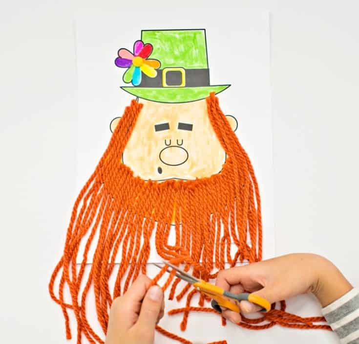 TRIM THE LEPRECHAUN BEARD CRAFT - hello, Wonderful