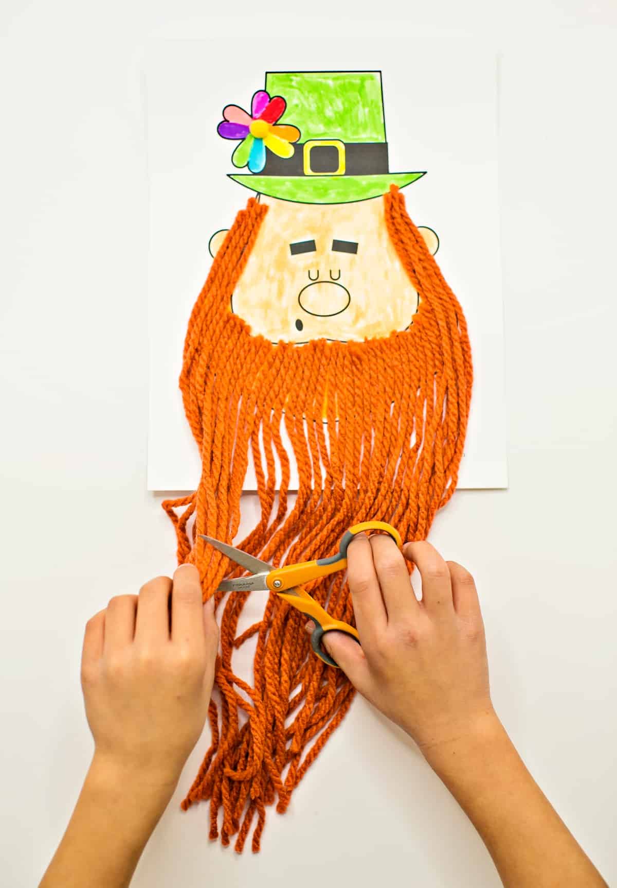 TRIM THE LEPRECHAUN BEARD CRAFT - Hello Wonderful