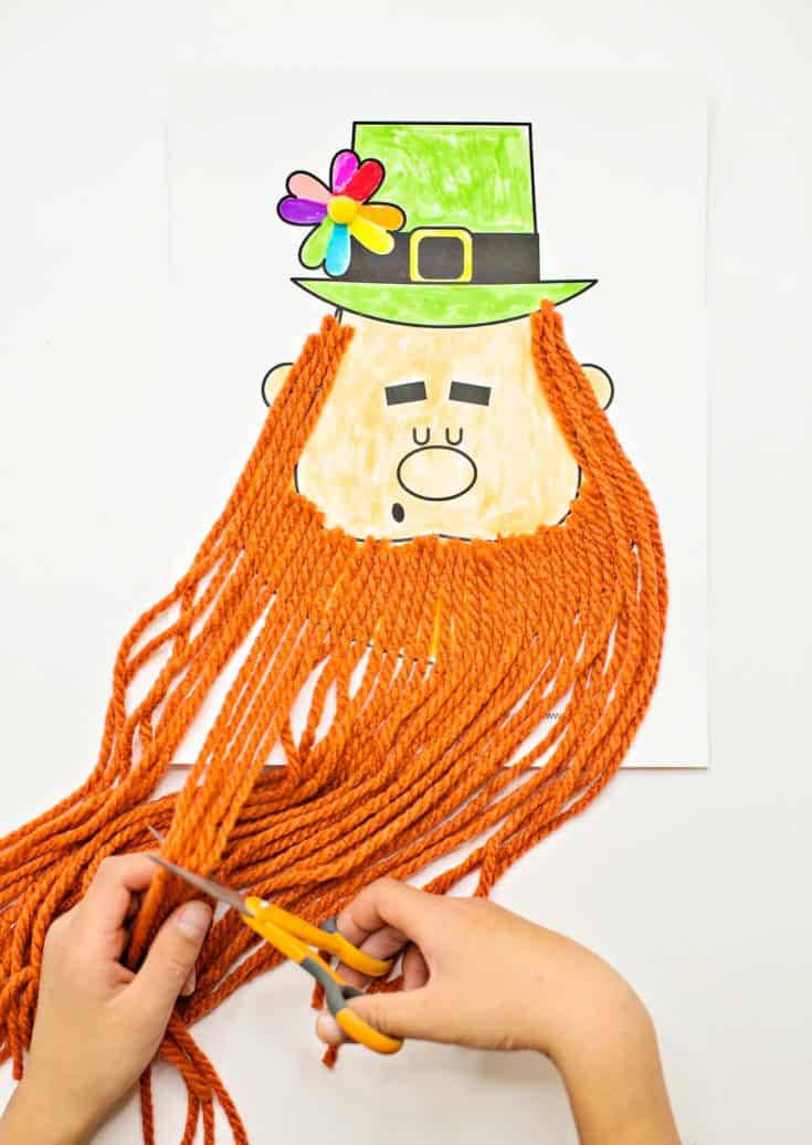 TRIM THE LEPRECHAUN BEARD CRAFT - hello, Wonderful