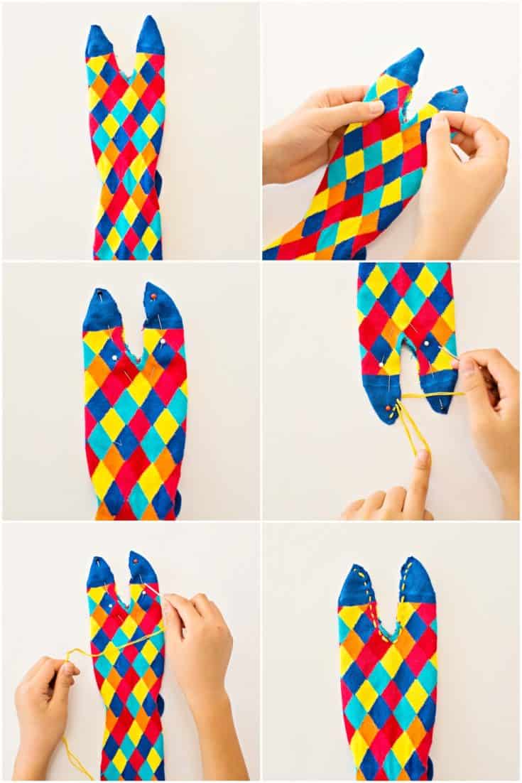 EASY DIY SOCK BUNNY CRAFT - hello, Wonderful