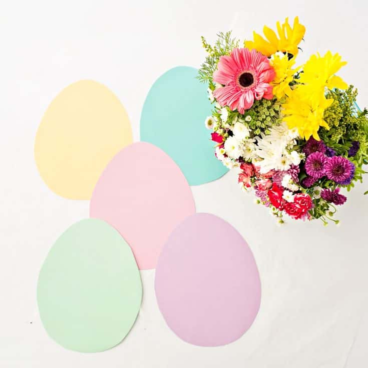 EASTER EGG FLOWER ART - hello, Wonderful